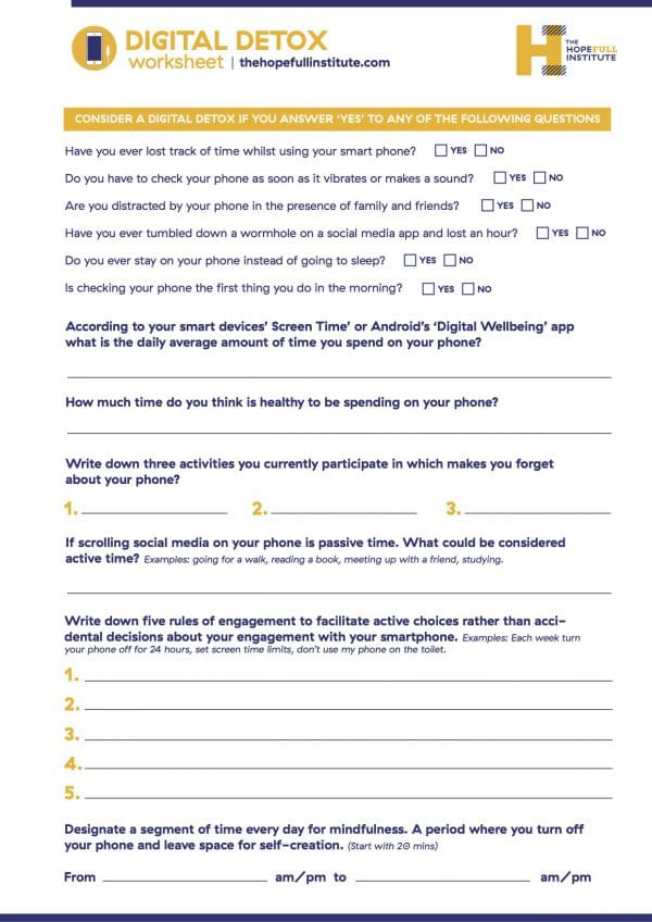 Social Media Wellbeing Discussion | The HopeFULL Institute